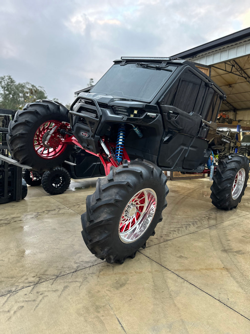 Pro Series Can Am Defender Long Travel Trailing Arm Conversion Kit – FuelFab